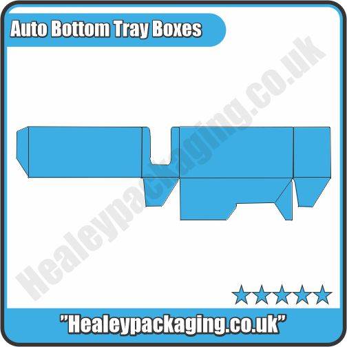 Custom Auto Bottom Tray Packaging Wholesale | Printed Boxes