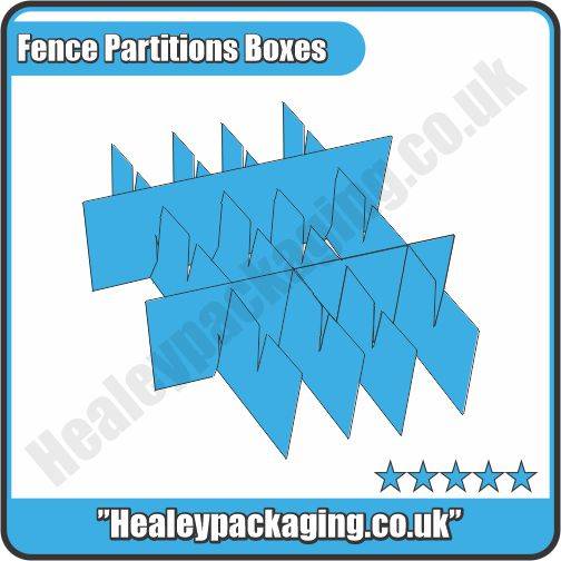 Get Custom Fence Partitions Boxes | Wholesale Packaging