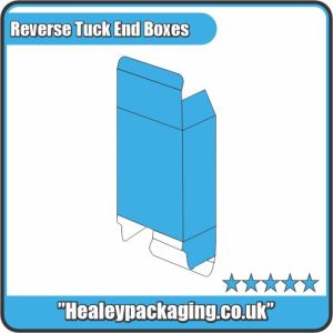 Custom Reverse Tuck End Boxes | Healey Packaging Boxes UK