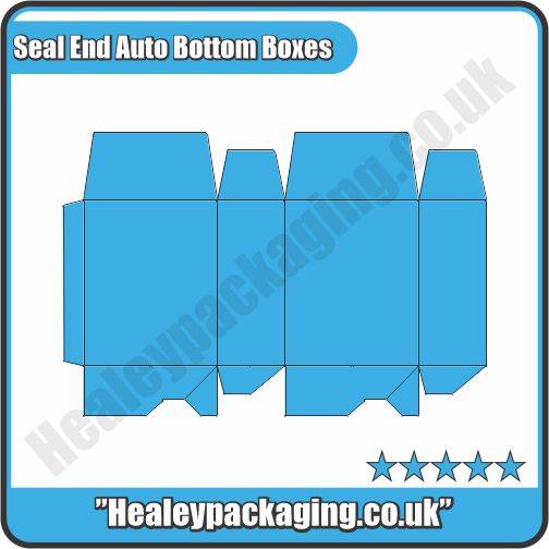 Best Custom Printed Seal End Auto Bottom Boxes Packaging UK