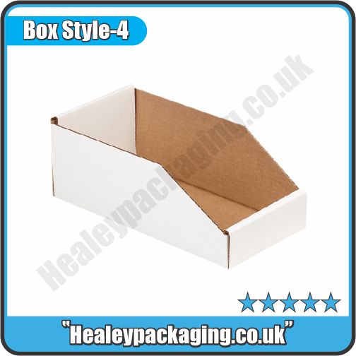Custom Bin Boxes | Kraft Corrugated Bins Boxes Packaging UK