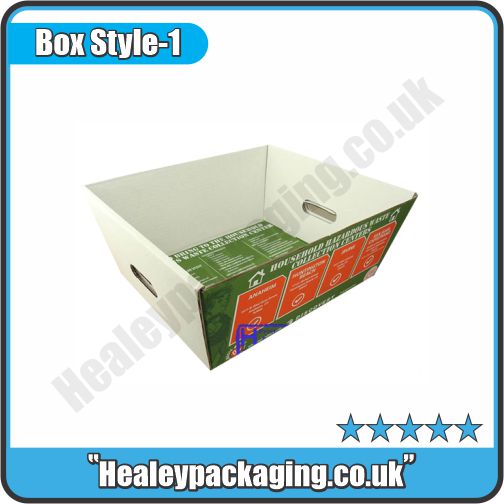 Custom Bin Boxes | Kraft Corrugated Bins Boxes Packaging UK