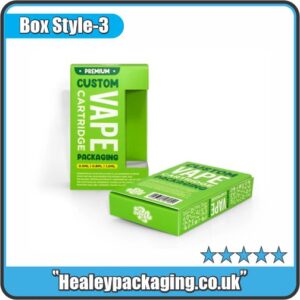 Custom Vape Packaging Boxes Wholesale | Vape Cartridge Boxes